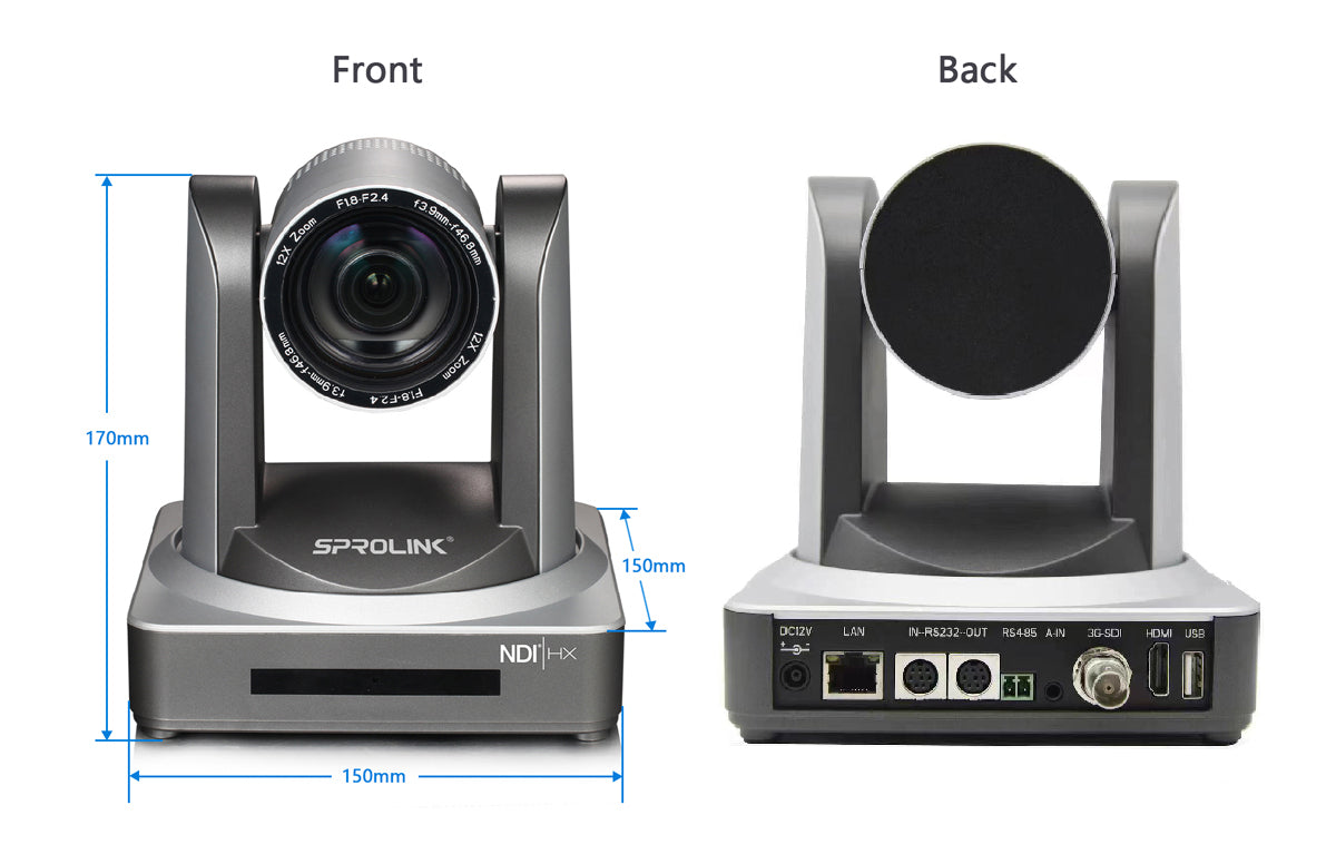 SPROLINK NDI POE PTZ Camera PTZ HD Camera PTZ Hdmi Camera – Sprolink ...
